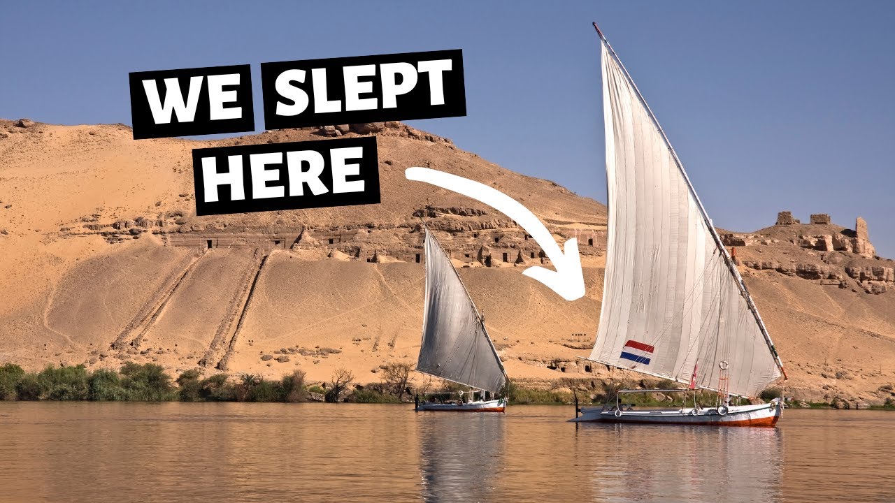 Spending the Night on the Nile River // 24 hours on a Felucca boat ...