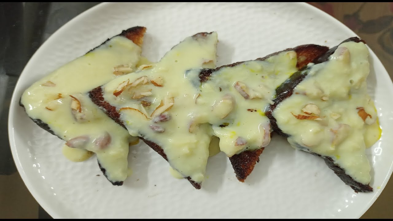 Sweet Bread (Indian Bread pudding) || Easy and Simple Recipe || Home ...