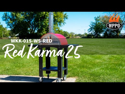 Karma 25 Red with stand and shelf