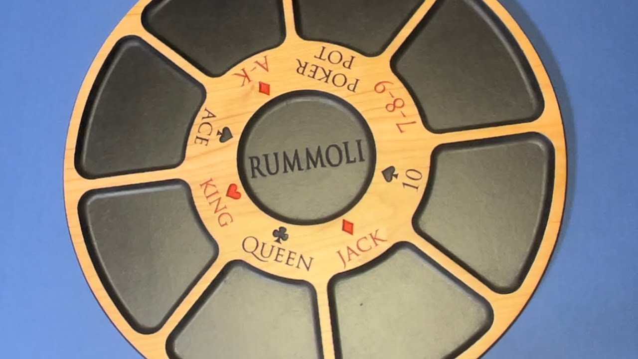 A hand crafted Rummoli tray/board | Rummy Accoutrements - YouTube