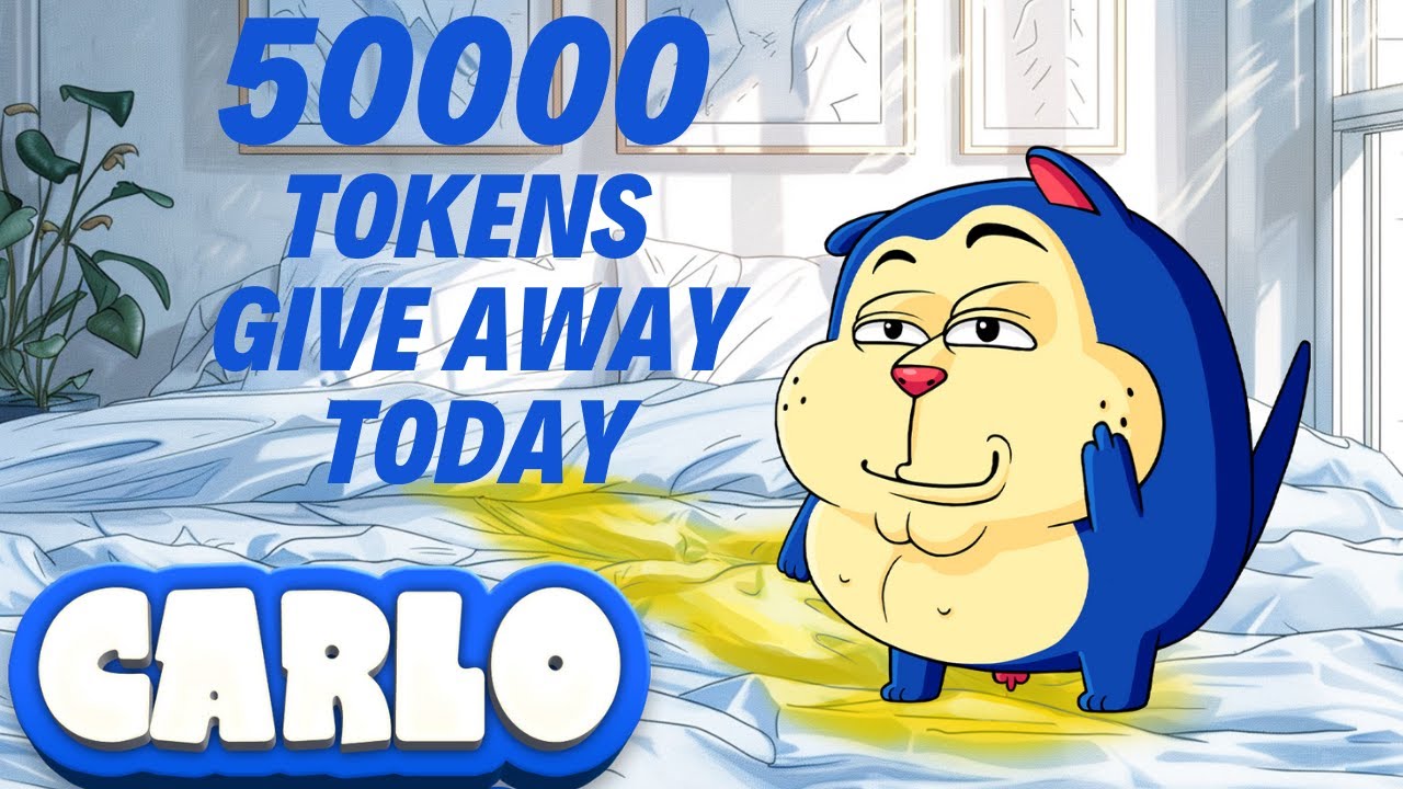 Carlo Token Free Give Away/ 50000 Token Giving away to 7 people / How ...