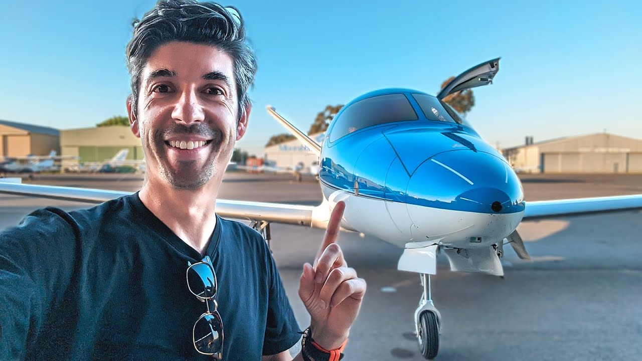 Flying the INCREDIBLE CIRRUS VISION JET! - YouTube