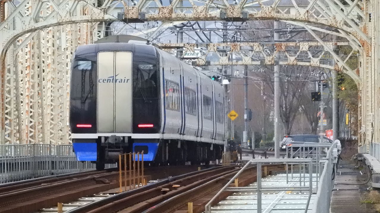Meitetsu Nagoya : รถไฟด่วนพิเศษ μ-SKY Limited Express train The ...