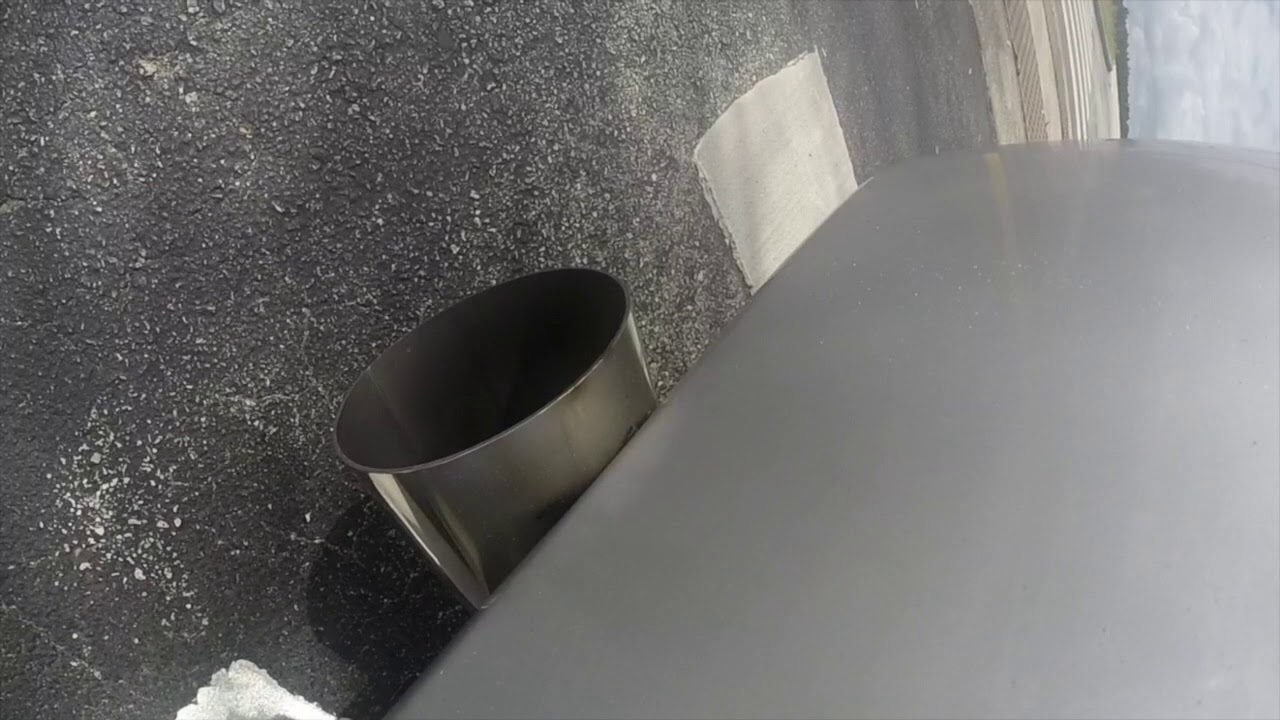 350z with resonated test pipes rev9 titanium y pipe and isr exhaust ...