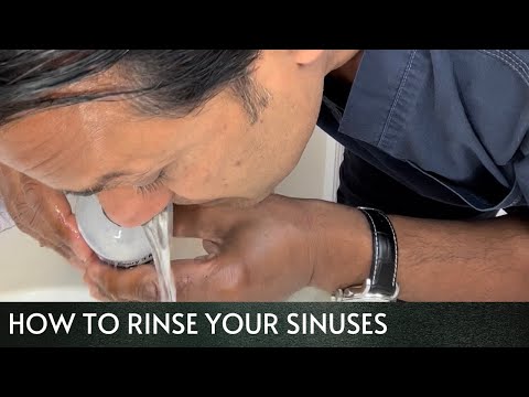 Using NeilMed Sinus Rinse to Irrigate Your Sinuses 🤧🤧🤧