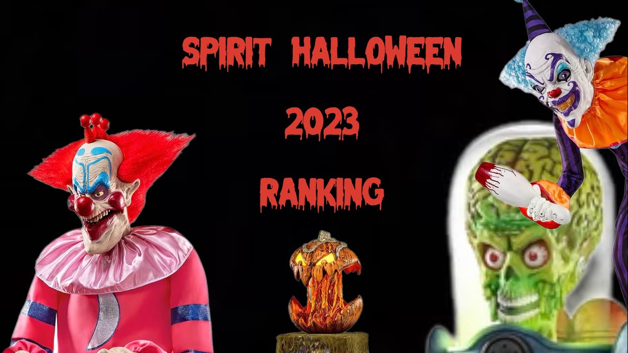Spirit Halloween 2023 animatronic ranking - YouTube