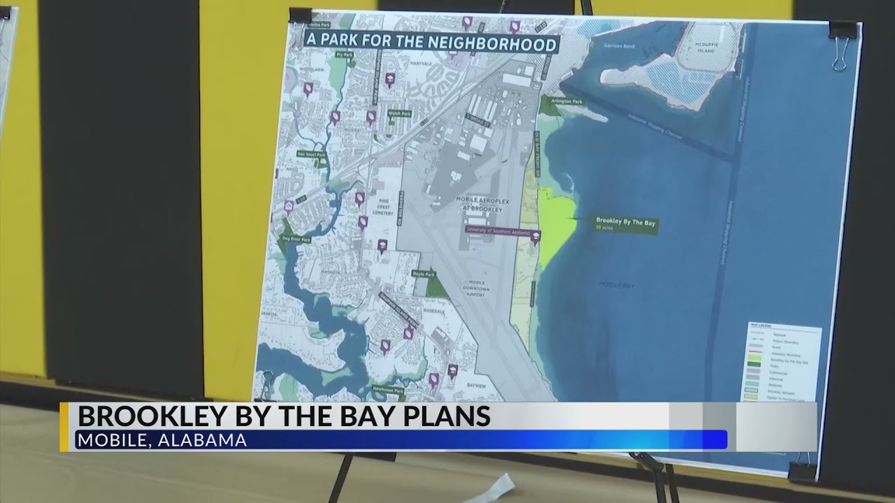 Brookley By the Bay master plan revealed - YouTube