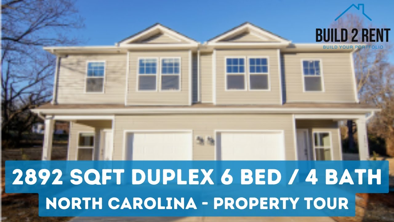 Build 2 Rent: North Carolina Duplex | 6BD 4BTH 2892 SQFT | Build2Rent ...