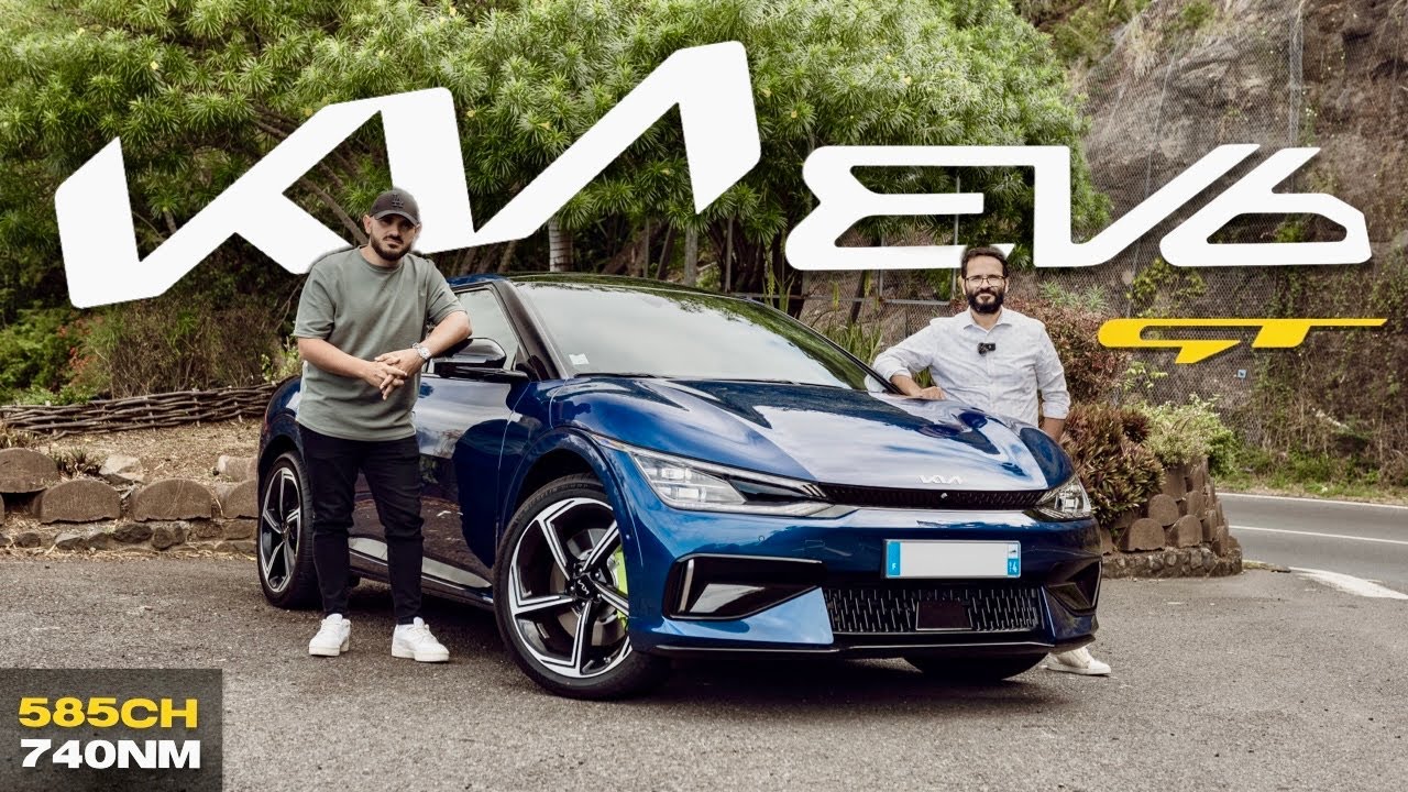 Essai Kia EV6 GT 2023 (585CH) : Tueuse de supercar ! (à la Réunion ...