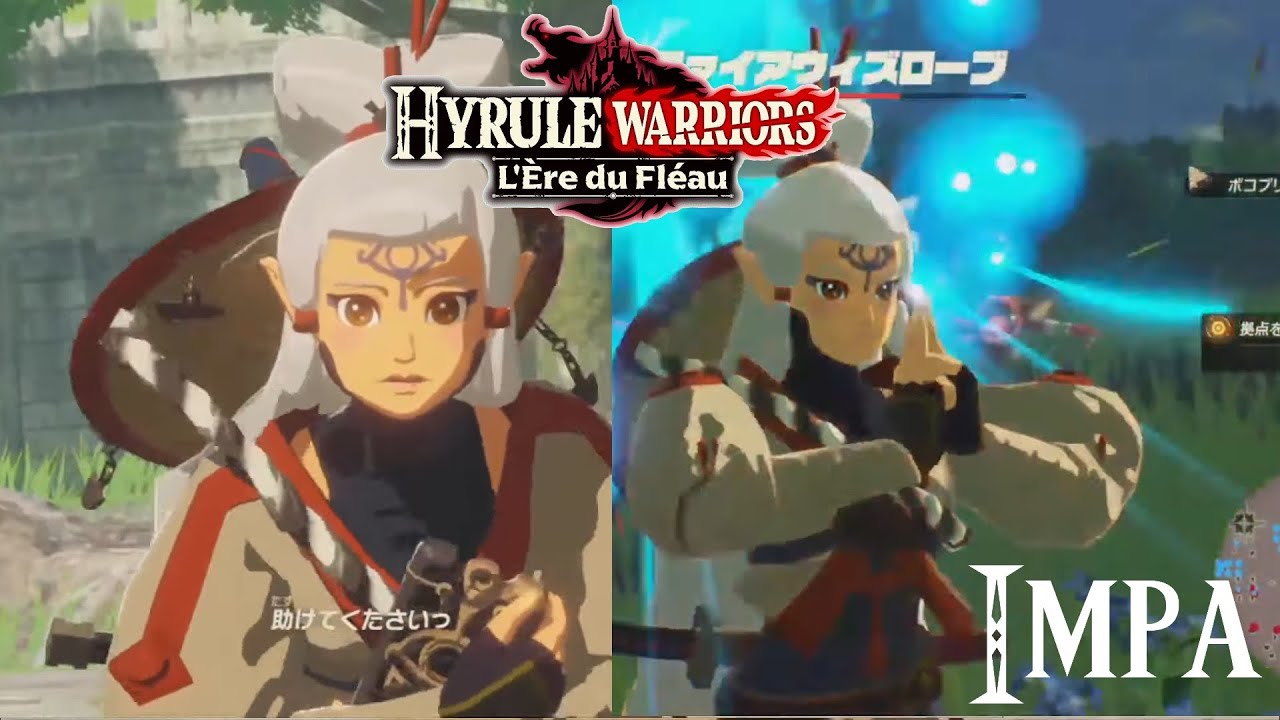 Impa - Gameplay - Hyrule Warriors L'Ere du fléau - YouTube