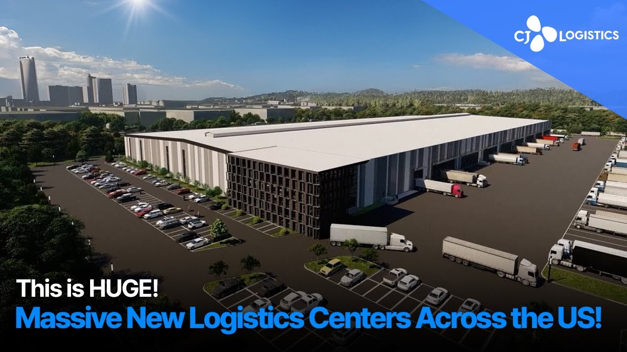 CJ Logistics | This is HUGE! Massive New Logistics Centers Across the ...