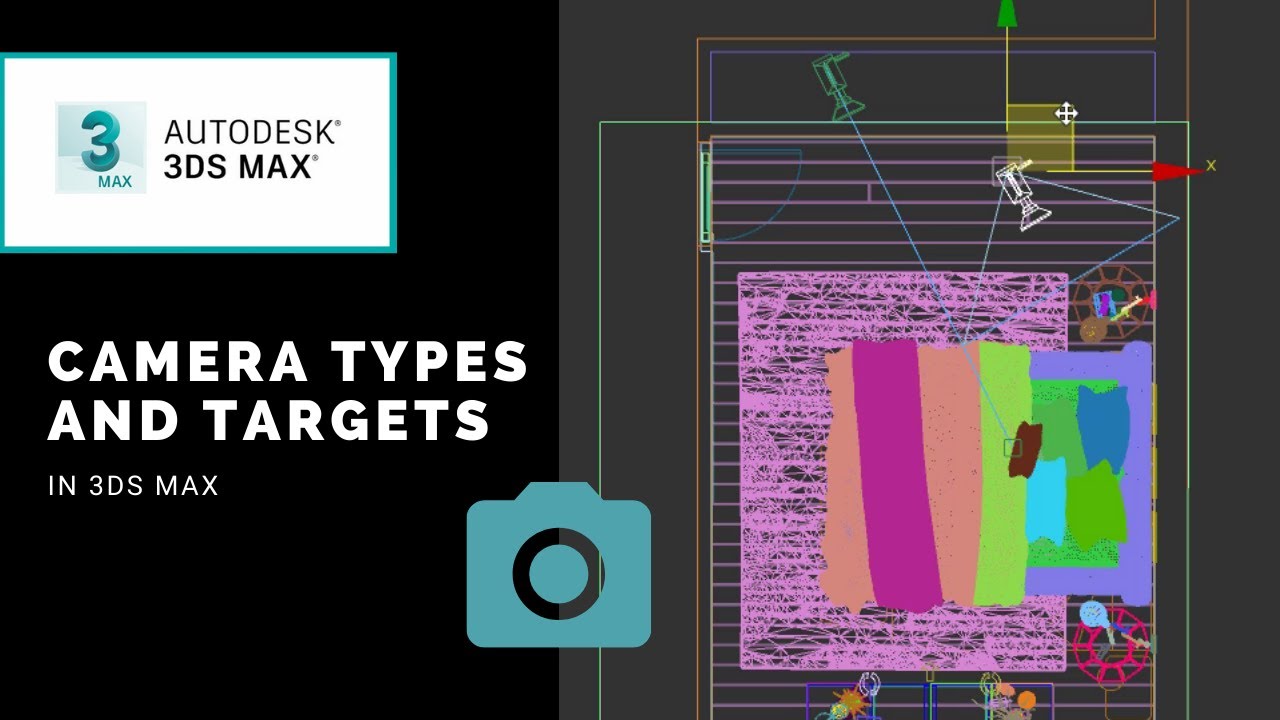 Camera Types in 3ds Max | Camera Targets - YouTube