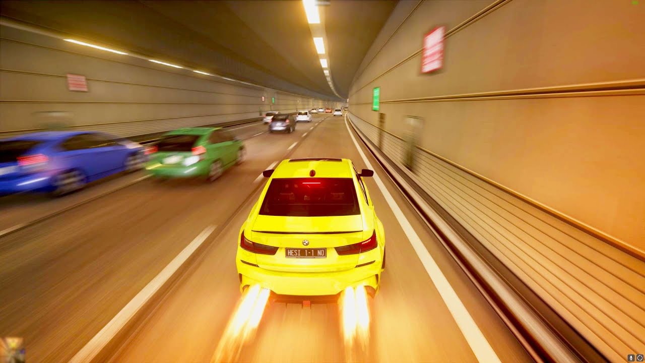 Cutting Up Traffic In 3rd Person With Ultra Graphics | Assetto Corsa ...