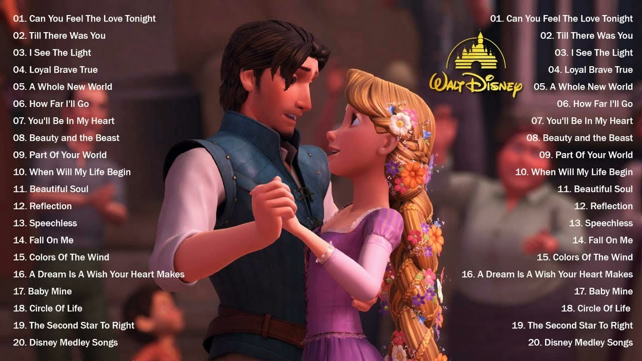 New Walt Disney Songs Playlist 🎶 The Ultimate Disney Classic Songs with ...