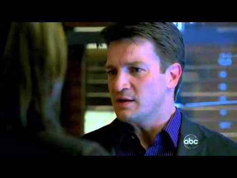 Beckett jealous over Castle and Agent Shaw - YouTube