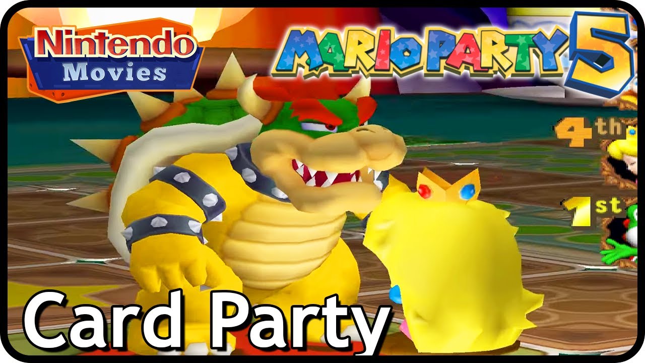 Mario Party 5 Card Party 4 Players Mario Vs Yoshi Vs Peach Vs Daisy mario-party-5-card-party-4-players-mario-vs-yoshi-vs-peach-vs-daisy
