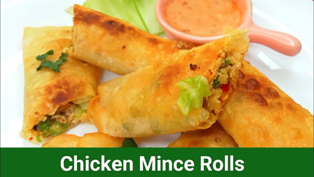 Chicken Mince Rolls | Crispy Rolls Recipe | Iftar Special Ramadan 2025 ...