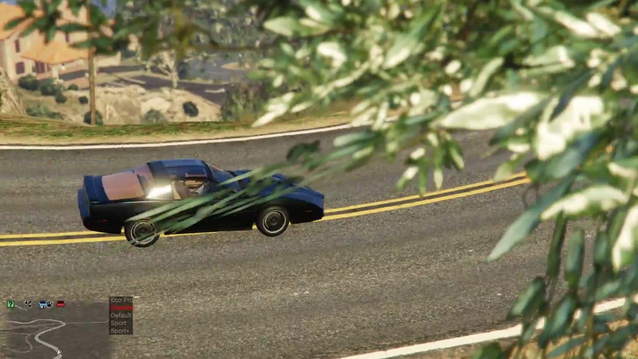 Knight Rider Mod - KITT Cruising in GTA 5 - YouTube