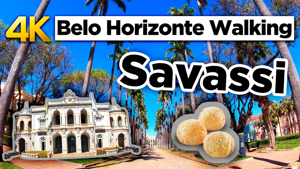 🚶🏼Belo Horizonte, Savassi Walking Tour 2020 (4k / 60fps) - YouTube
