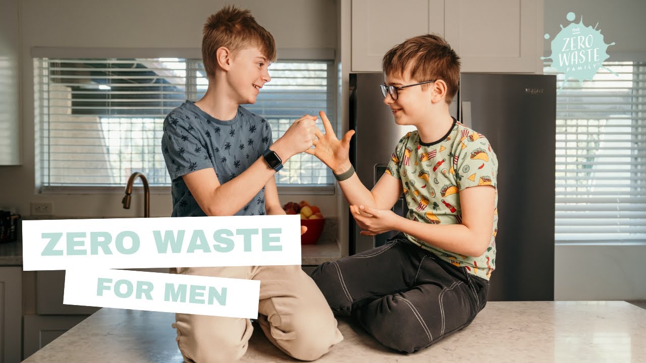 Zero Waste For Men: Eco-Friendly Tips for Sustainable Living || Small ...