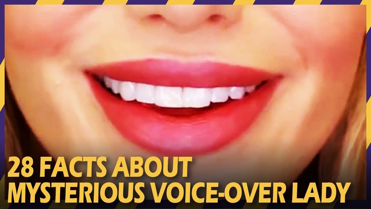 28 FACTS ABOUT MYSTERIOUS VOICE-OVER LADY - YouTube