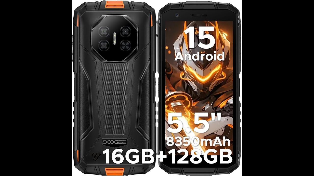 DOOGEE Fire 3 Pro Android 15 Rugged Phone w Gemini AI & 8350mAh Battery ...