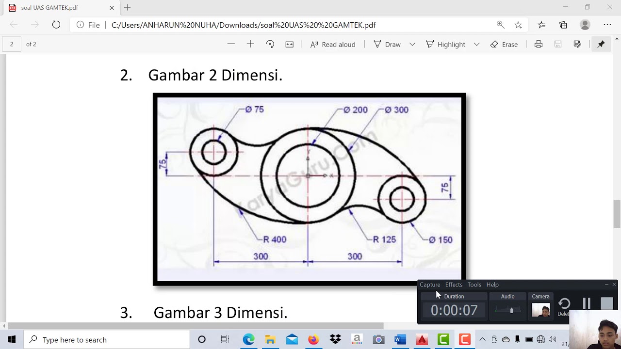 Gambar 2D sederhana - YouTube