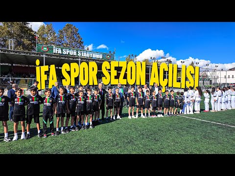 İFASPOR Sezon Açılışı - Bölgesel Amatör Lig