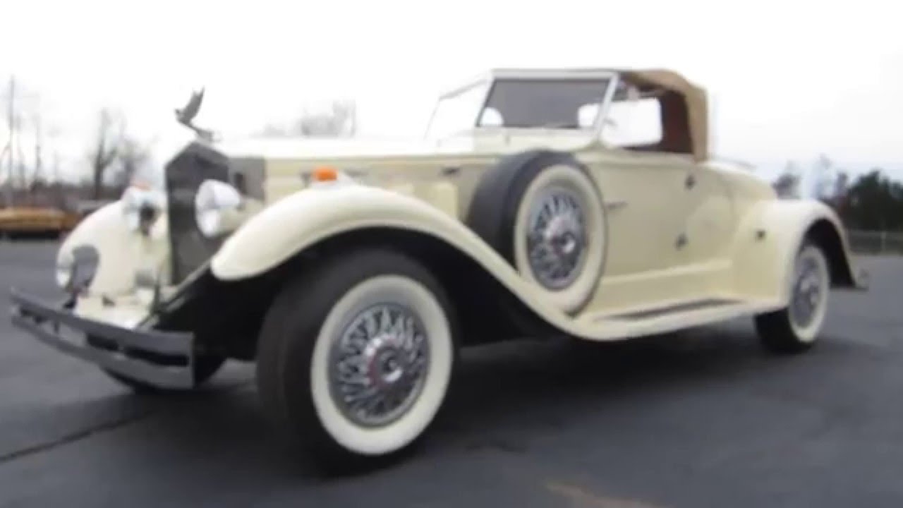 ** STUNNING !! ** 1934 PACKARD CONVERTIBLE REPLICA ** SOLD !! PT.1 ...