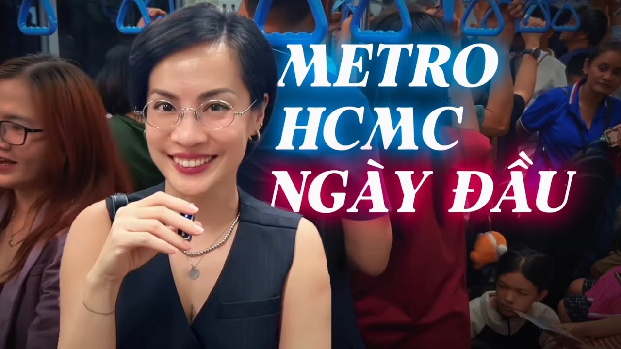 HCMC Metro's first official day of operation - YouTube