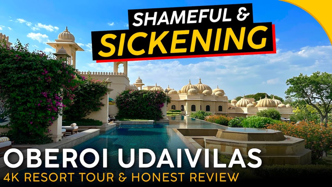 OBEROI UDAIVILAS Udaipur, India 🇮🇳【4K Hotel Tour & Review】NOT The ...