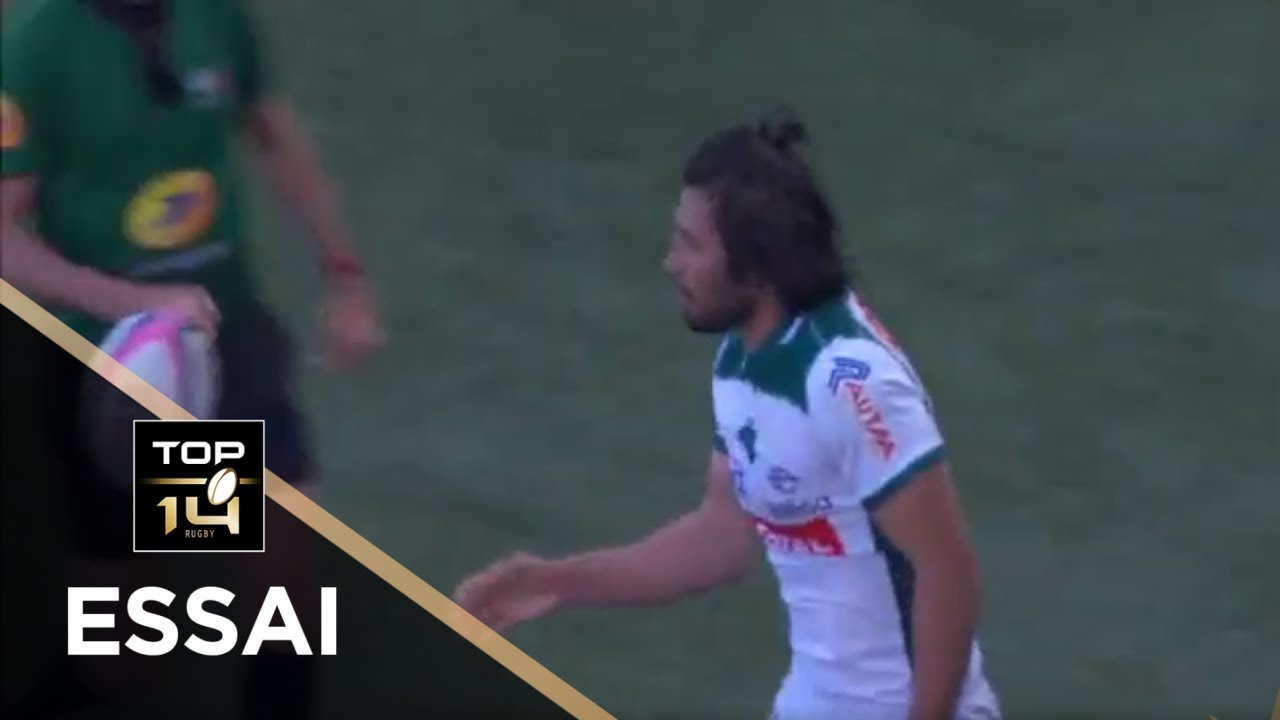 TOP 14 - Essai d'Atila SEPTAR (SP) - Paris - Pau - J22 - Saison 2020/ ...
