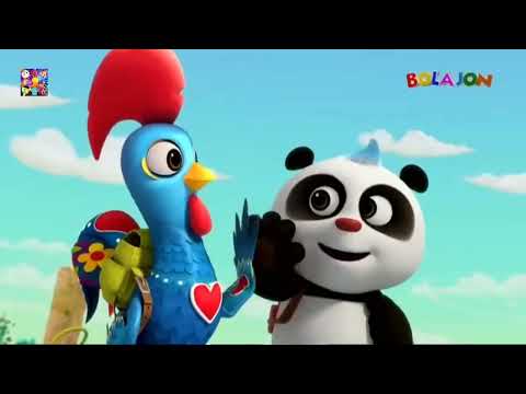 Panda Va Xo'rozcha (2021) - 1-3-qism - Bolajon Telekanali Multfilm (O'zbek Tilida) - 1080p