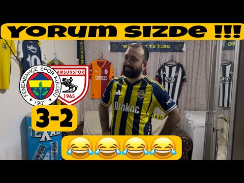 Delil Reis Fenerbahçe 3-2 Samsunspor Maçı Tepki Videosu - #keşfet #fenerbahçe #galatasaray #futbol 