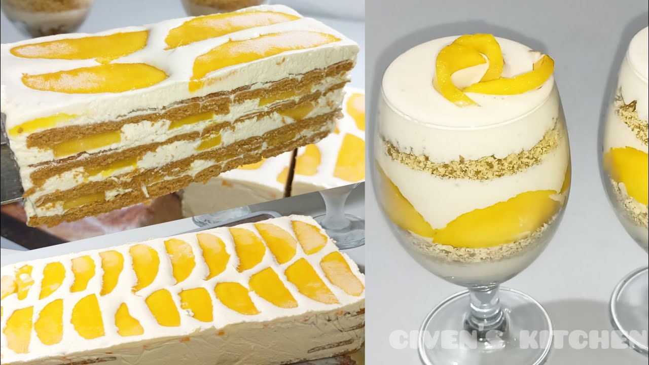 Mango Float Dessert | 3 Ingredients Only | You'll never get tired of ...