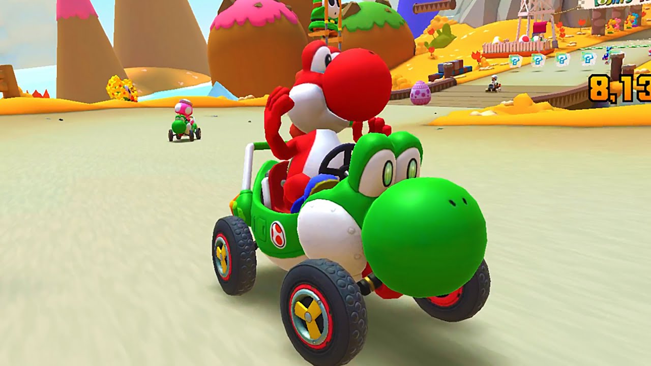 Mario Kart Tour - Yoshi Cup (Yoshi Tour) - YouTube