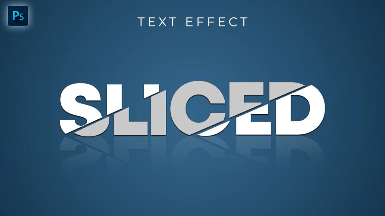 How To Create Sliced Text In Photoshop Text Slicing Effect Text how-to-create-sliced-text-in-photoshop-text-slicing-effect-text