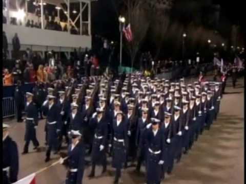 USCGA at Presidential Inauguration - YouTube