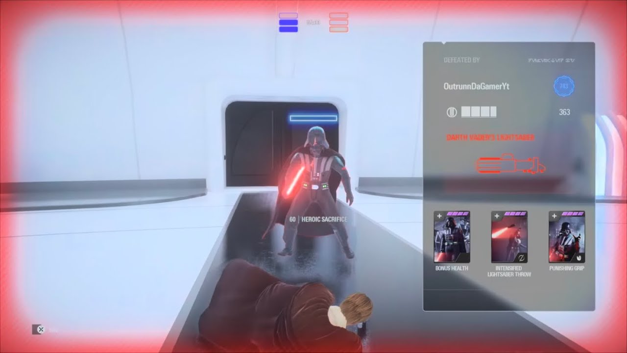Just your typical Vader main who can't win with any other character ...
