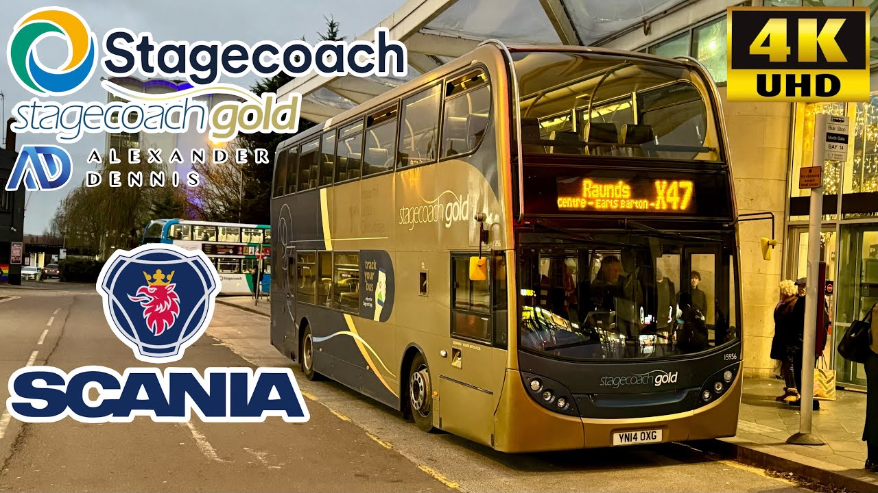[Stagecoach Gold Midlands: X46 Northampton to Rushden Lakes via ...