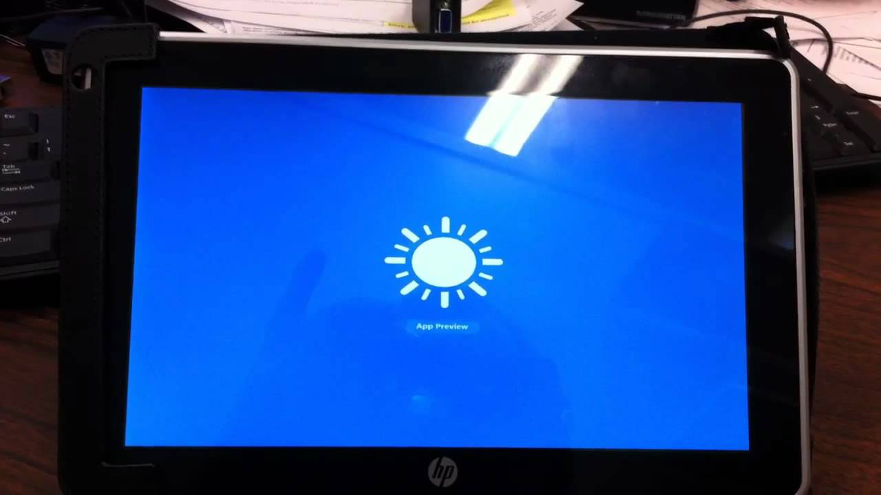HP Slate 2 Tablet PC Windows 8 - YouTube