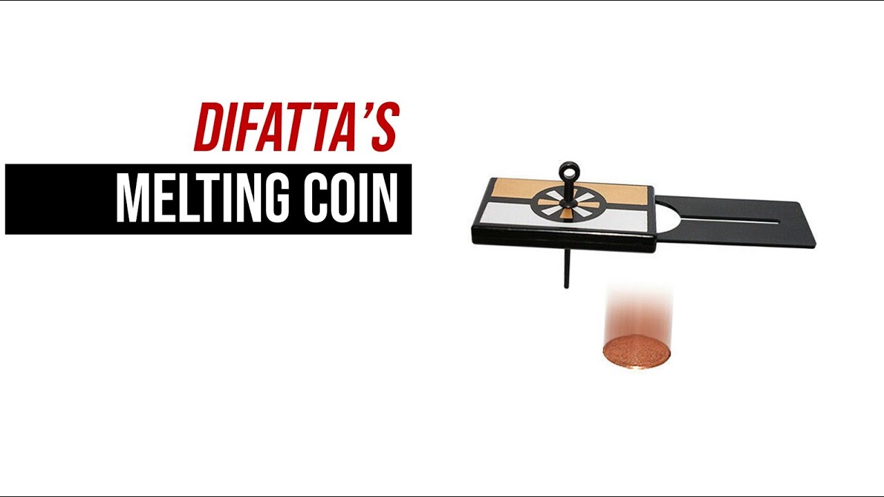 Melting Coin Magic Trick DiFatta - YouTube