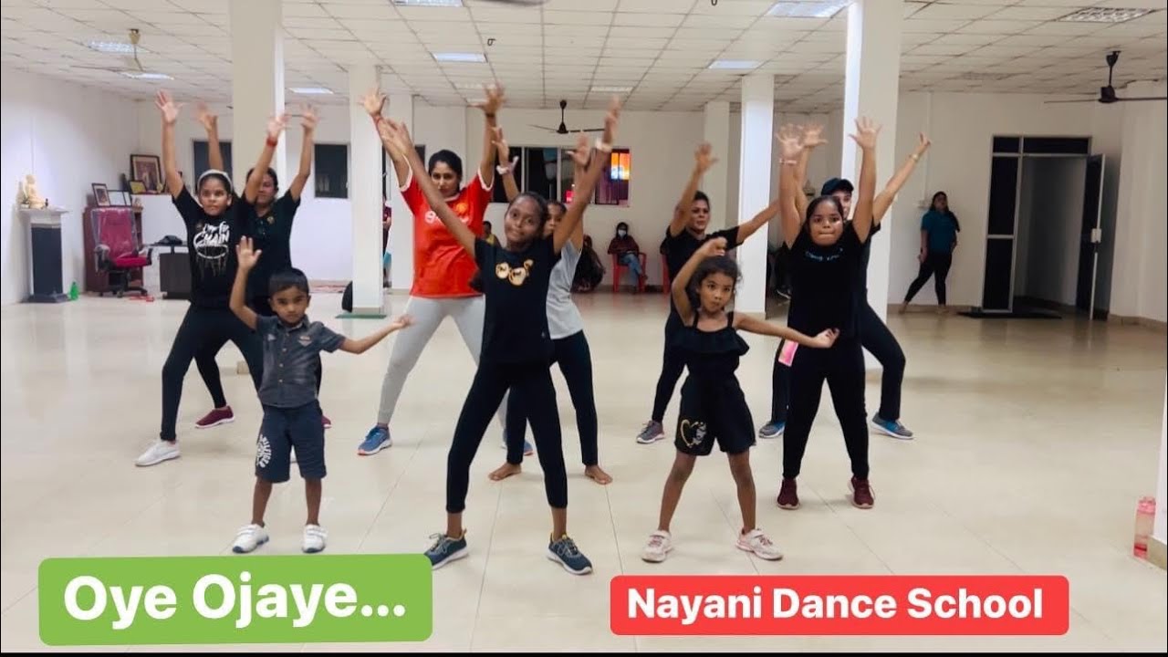 Oye Ojaye Song @ Nayani Dance School Freestyle Class ( Practice time ...