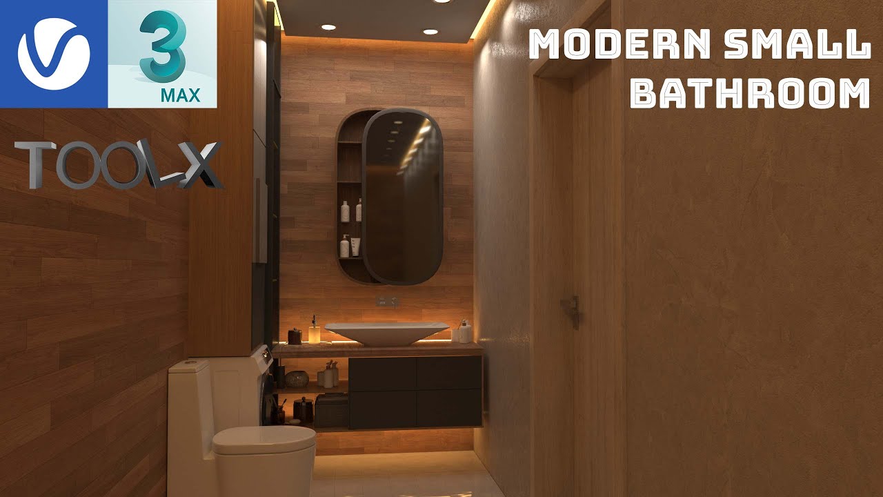 MODERN BATHROOM DESIGN TUTORIAL | 3DS MAX | TUTORIAL - YouTube