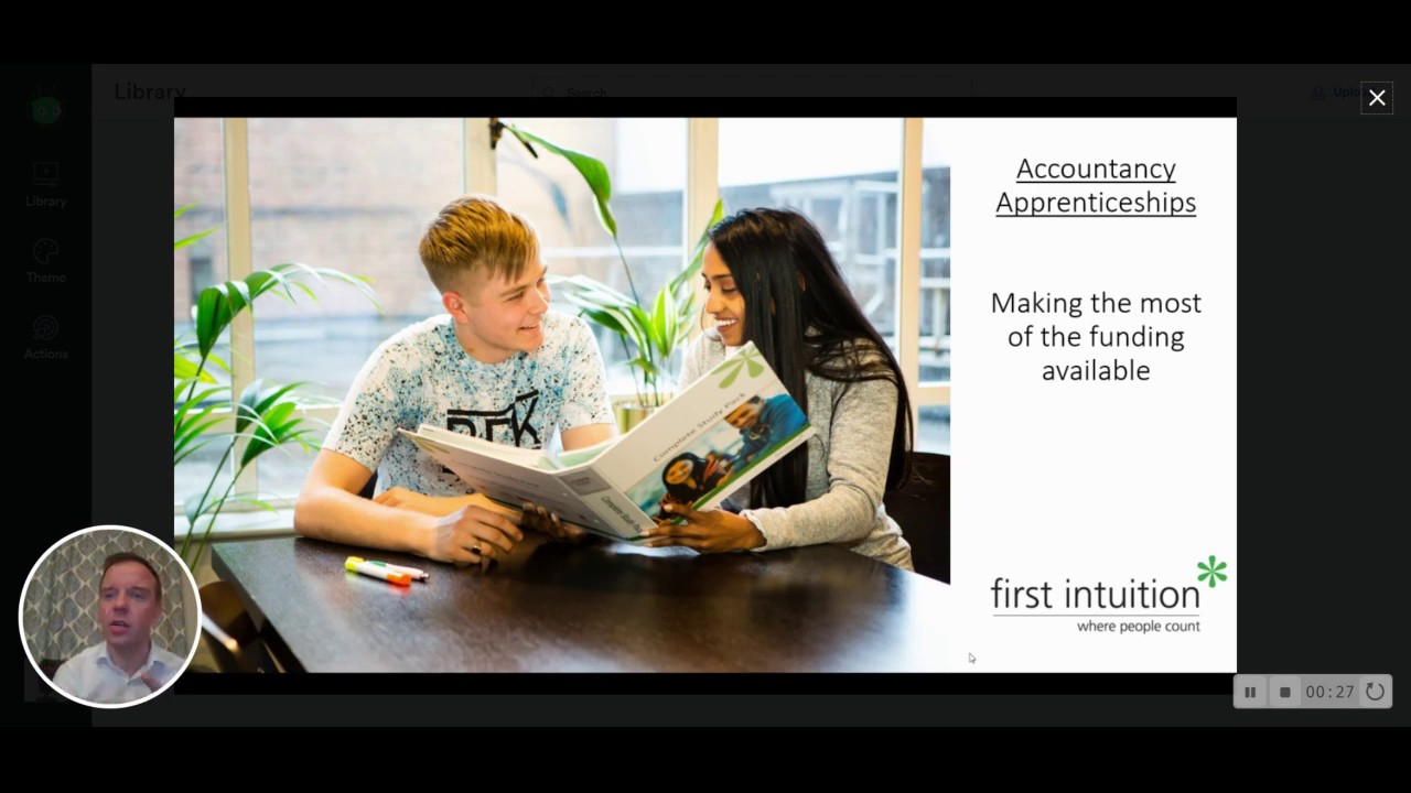 A short guide to First Intuition's accountancy apprenticeships - YouTube