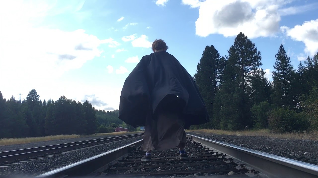 Windy cloak and dress - YouTube