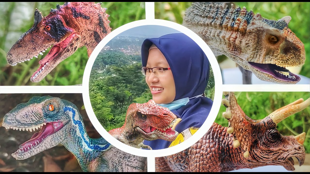 Menemukan mainan Dinosaurus di Eling Bening Semarang, ada ...
