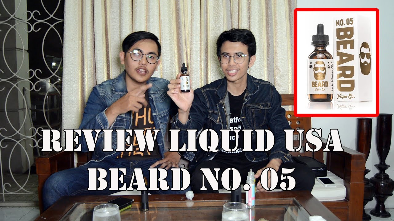 REVIEW LIQUID ?? USA BEARD No 5 | STRAWBERRY CHEESE CAKE - YouTube