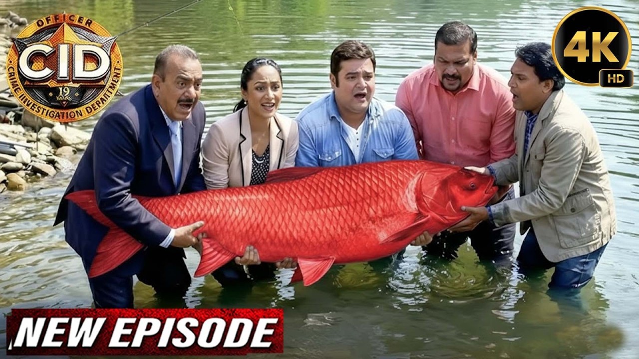 CID Team को मिली लाल रंग की विशाल मछली, देखते ही CID के उड़ गए होश ...