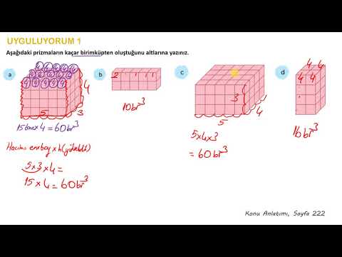 6. Sınıf Matematik - Prizmaların Hacmi